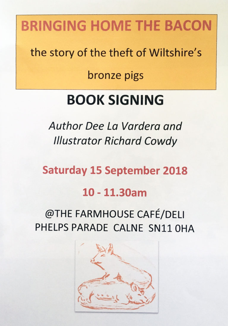 Book signing at Calne Food Festival – Dewfall Hawk